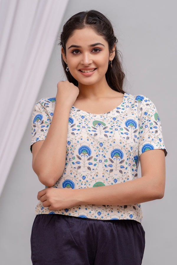 Buy Handloom Tops Online at Best Prices In India | Indirookh