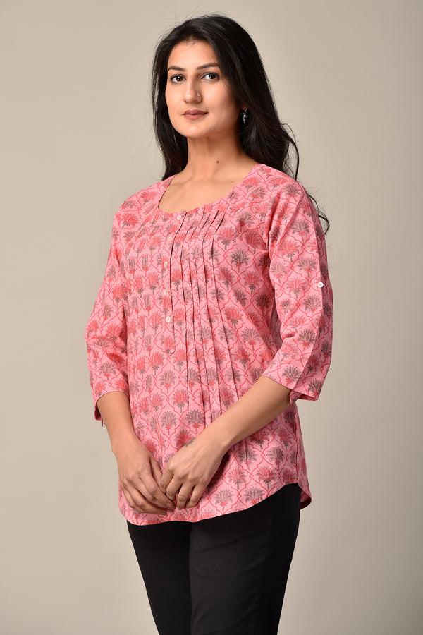 Buy Handloom Tops Online at Best Prices In India | Indirookh