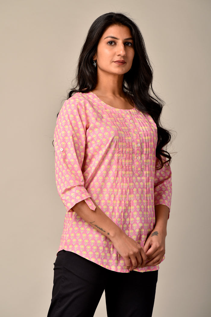 Buy Handloom Tops Online at Best Prices In India | Indirookh