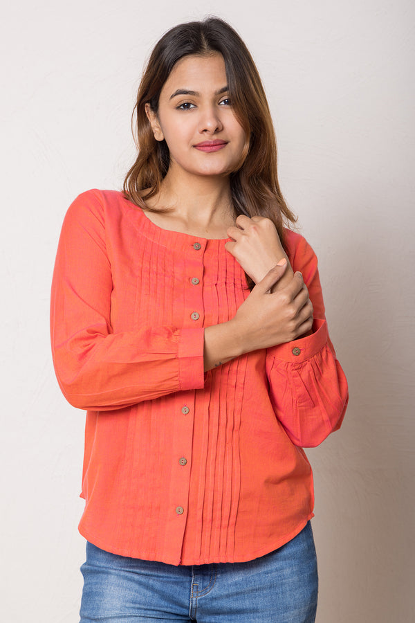 Buy Handloom Tops Online at Best Prices In India | Indirookh