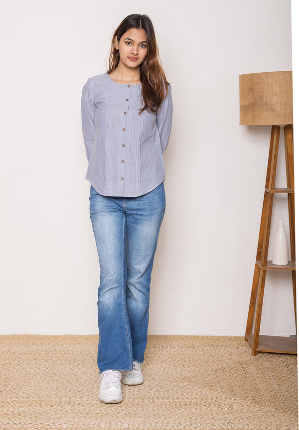 Buy Handloom Tops Online at Best Prices In India | Indirookh