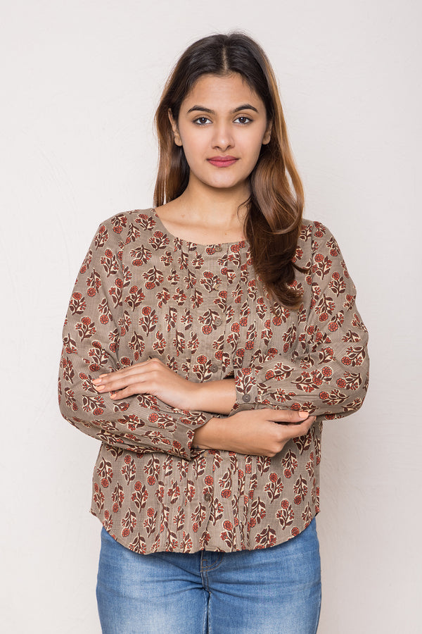Buy Handloom Tops Online at Best Prices In India | Indirookh