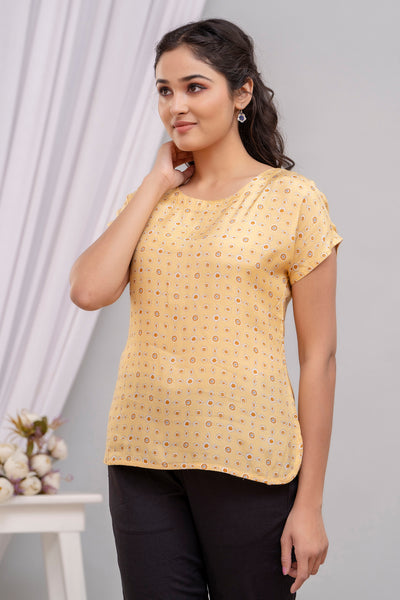 Buy Handloom Tops Online at Best Prices In India | Indirookh